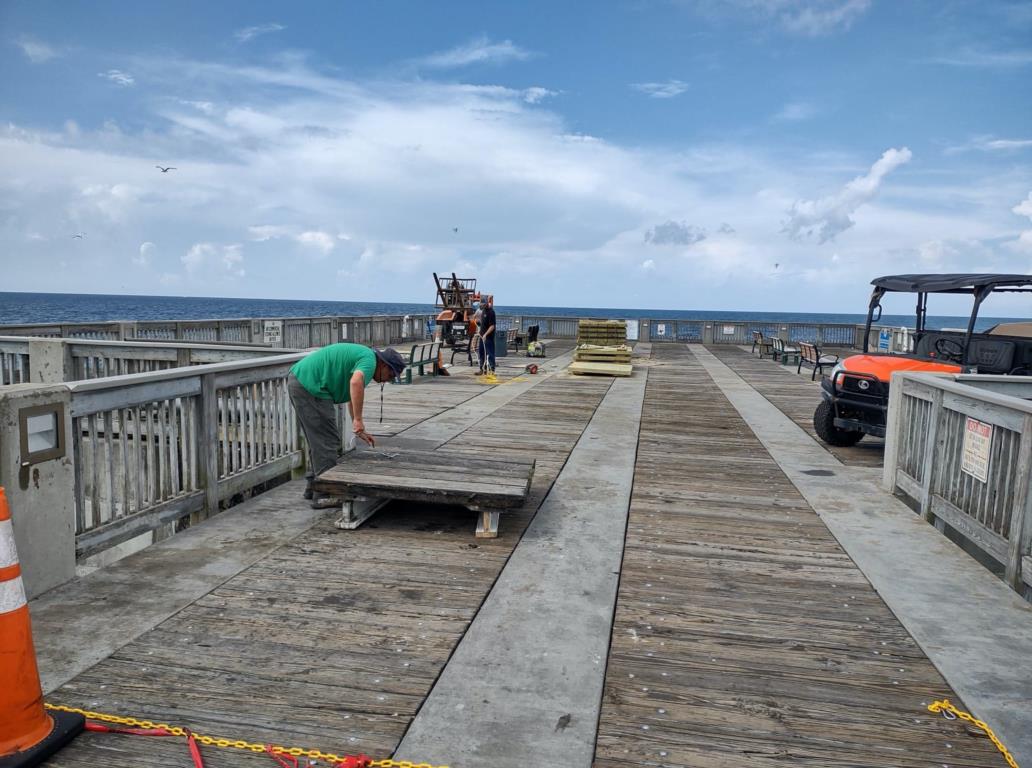 New Pier Floor