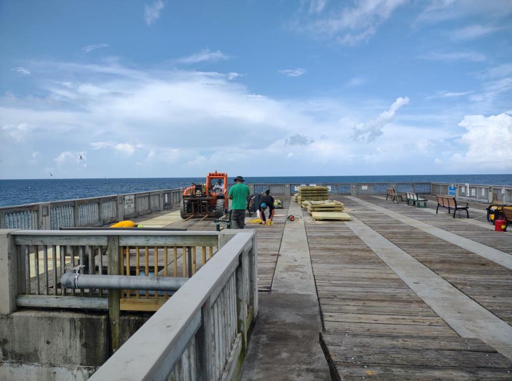 New Pier Floor